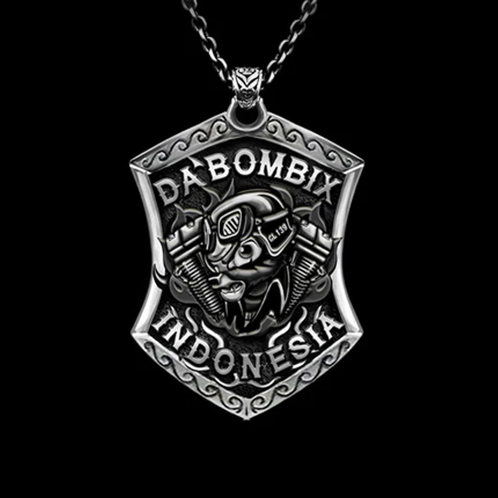 Custom Mc Pendant Sample - MotorcycleClubStore