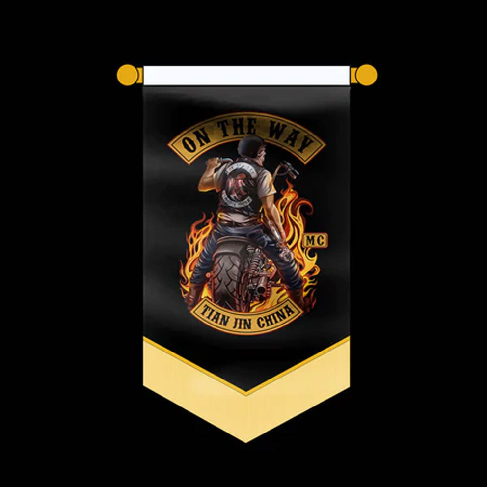 Custom Mc Flag Samples - MotorcycleClubStore