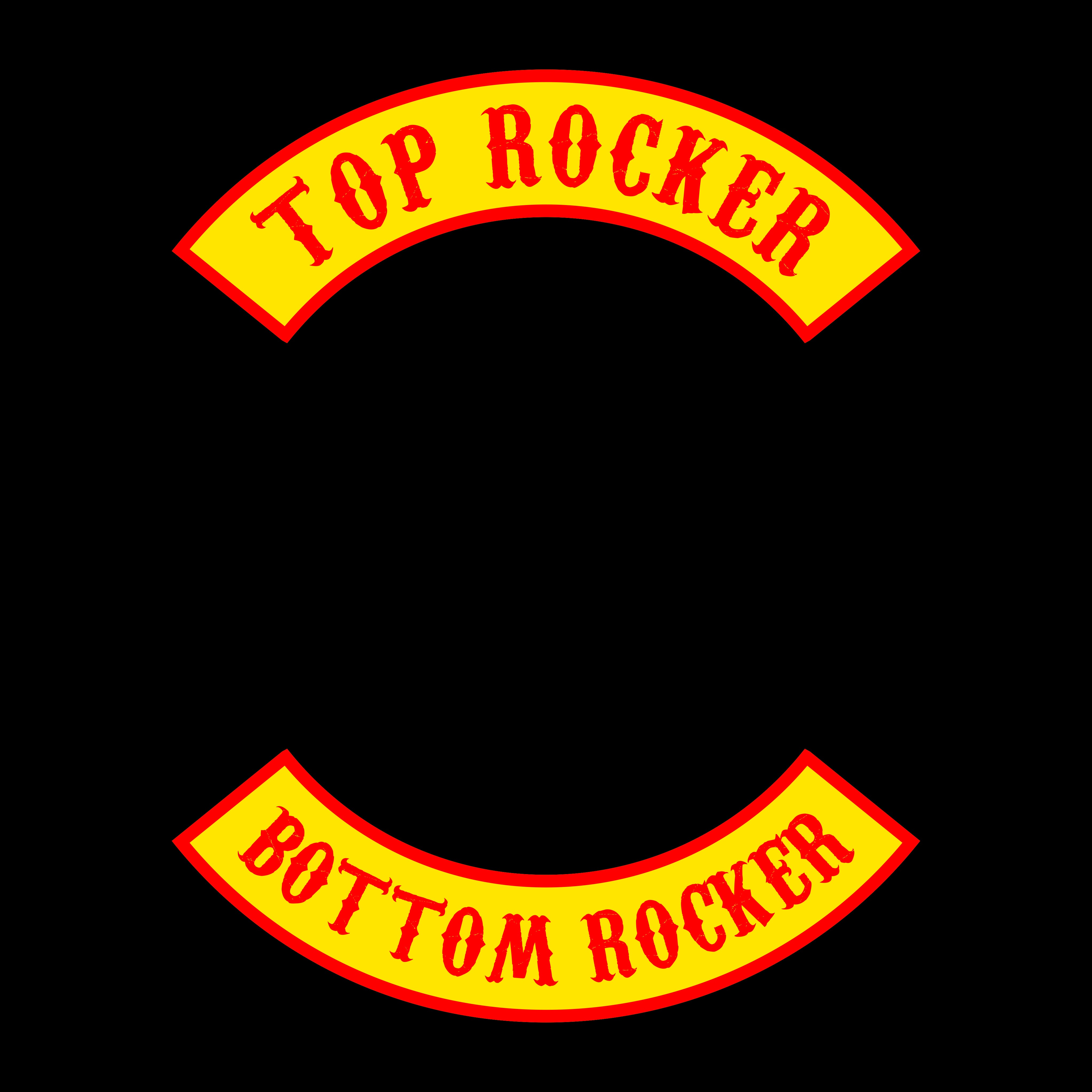 Custom Top & Bottom Rockers - MotorcycleClubStore
