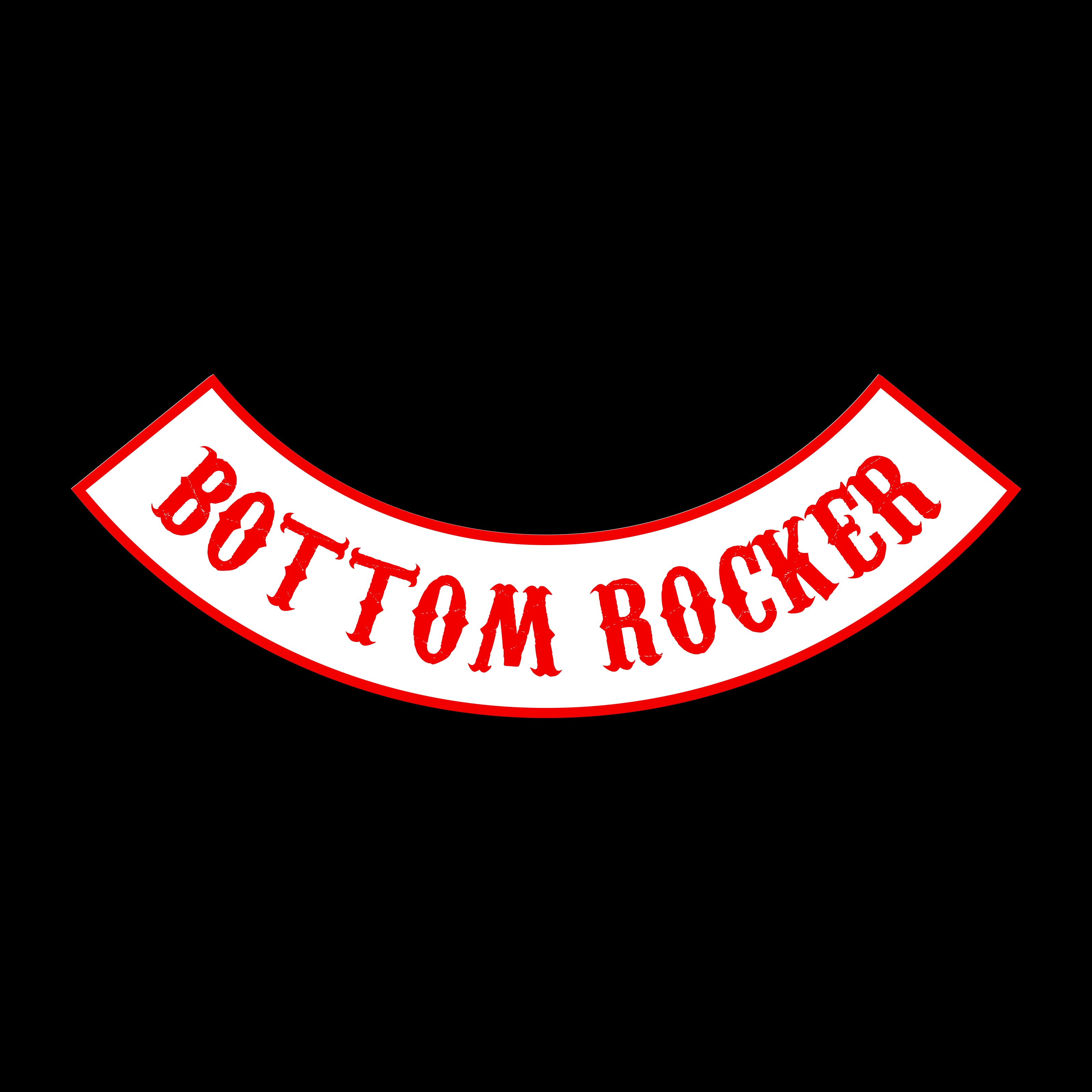 CUSTOM BOTTOM ROCKER - MotorcycleClubStore